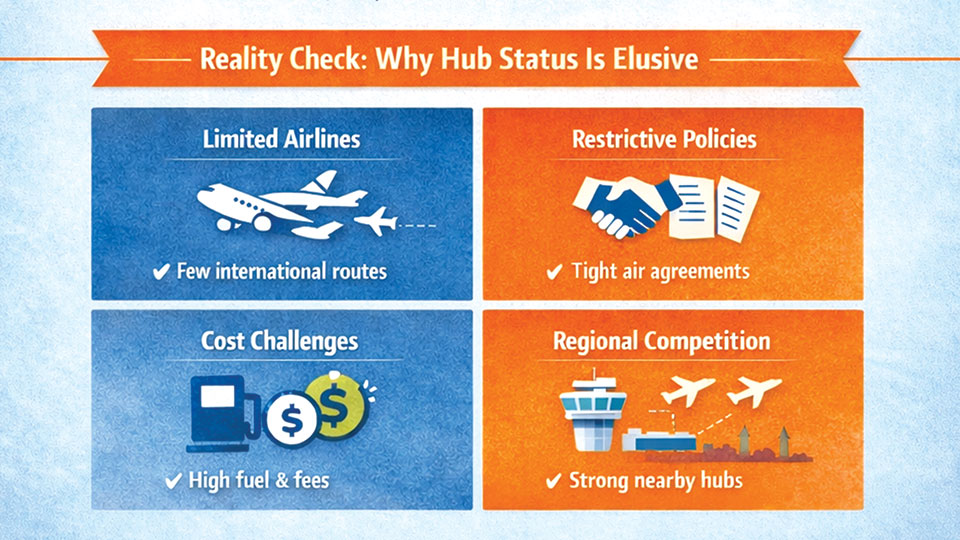 Between geography and reality : Can Bangladesh become aviation hub?