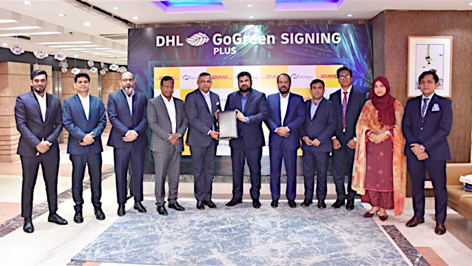 DHL Express Bangladesh, NCC Bank partner to reduce greenhouse gas emissions