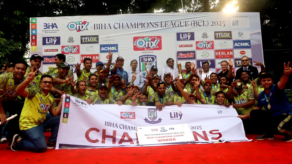 The Westin Dhaka wins BIHA Champions League 2025
